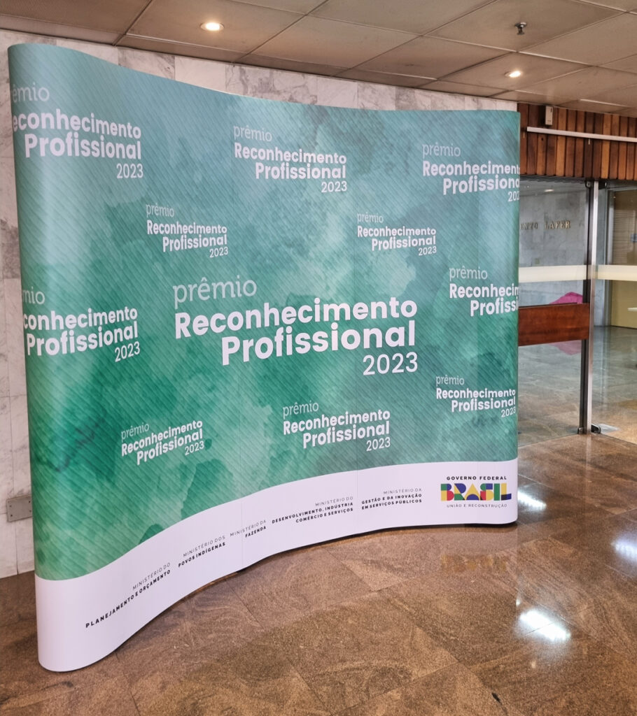 Painel Backdrop para Evento | Oficina de Sinalização